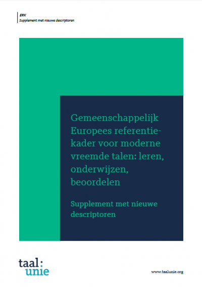 Europees Referentiekader (ERK) - Taalunie